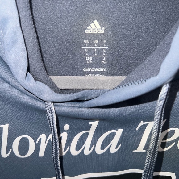 adidas | Shirts | Adidas Florida Tech Softball Hoodie Fit Panthers ...